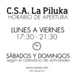 La Piluka abre todos los días